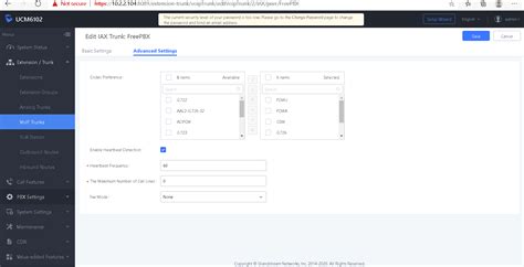 IAX Trunk Between FreepBX And Grandstream PBX Endpoints FreePBX Community Forums