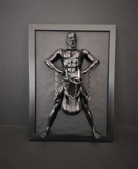 Mr Bdsm Slave Art Sculpture Erotische Fetisj Penis Sex Etsy Nederland