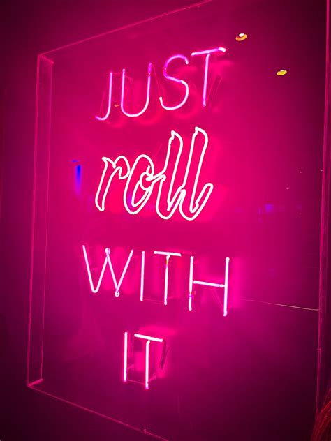 Aesthetic Pink Neon Sign Bowling Theme Hot Pink Wallpaper Pink