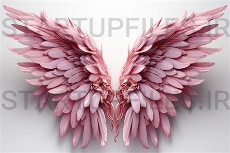 عکس پریمیوم با کیفیت حرفه ای بال فرشته استارتاپ فایلز