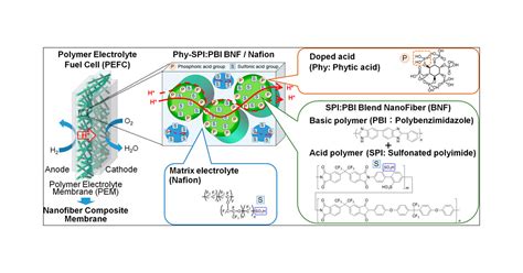 Development Of Blend Nanofiber Composite Polymer Electrolyte Membranes With Dual Proton