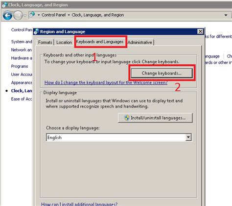Добавяне на Фонетична клавиатура в Windows 7