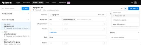 protect queries with source control retool docs