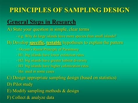 Four Vital Principles Of Sampling Design Laurance Lab