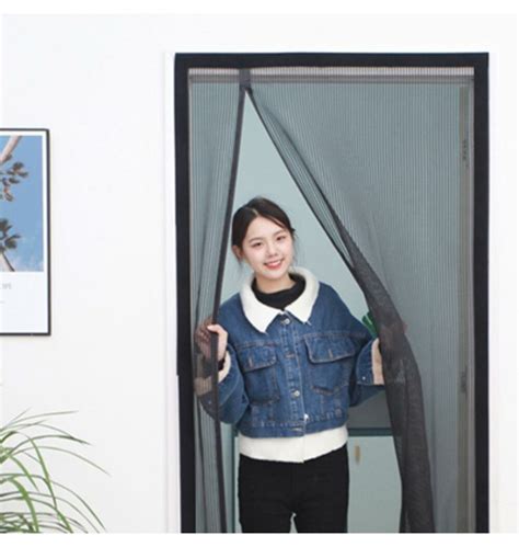 샬라라 자석 현관문 모기장 커튼형 방충망 모기장 해충방지 튼튼한 망사 베란다 티몬