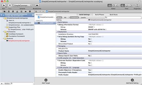 Programmierung Core Data Tutorial