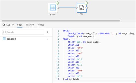 Exclude Null Values From Group Concat In Magic Etl Domo Community Forum