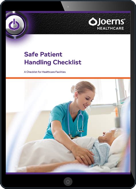 Improve Patient Outcomes With Joerns Safe Patient Handling Checklist