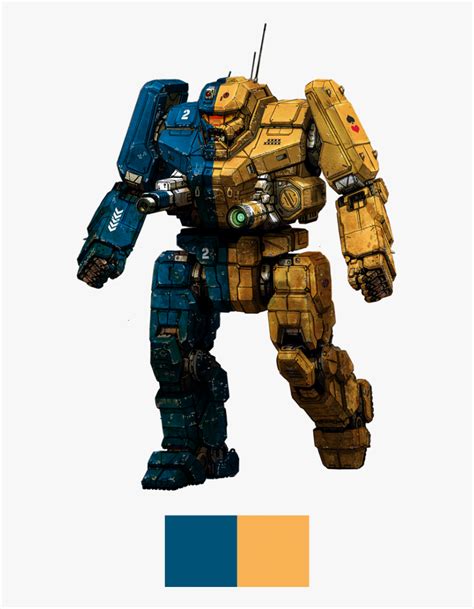 Battletech Color Schemes Hd Png Download Kindpng