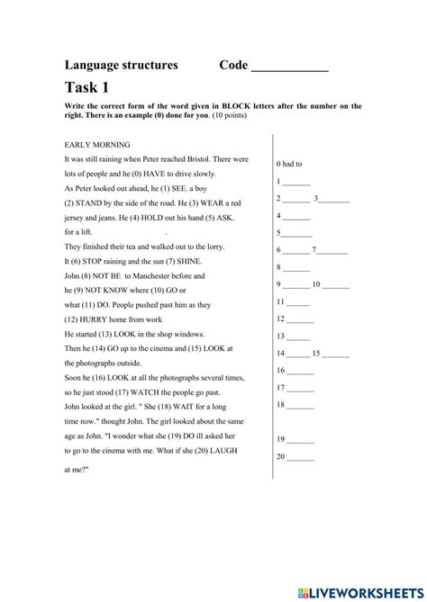 842534 Language Structures Ylletomingas
