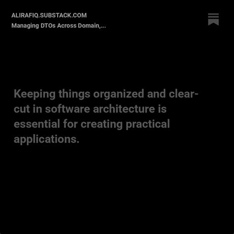Video How To Manage Dtos In Code Ali Rafique Muhammad Posted On The