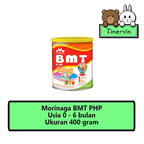 Jual Morinaga Bmt Php Susu Formula Tin 400gr Shopee Indonesia