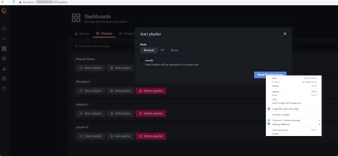 Playlist Url Unavailable In Grafana Ui · Issue 44070 · Grafanagrafana