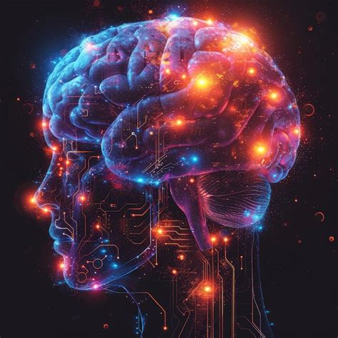 Premium Photo Synaptic Symphony A Vision Of Neural Circuitry And Technological Fusion