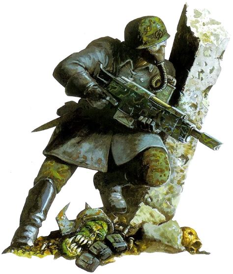 Armageddon Steel Legion | Warhammer 40k artwork, Warhammer art ...