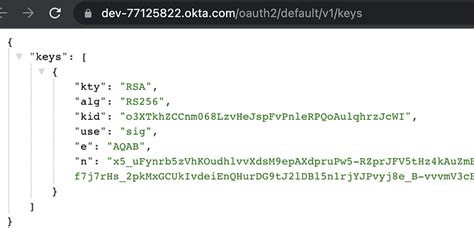 I O Error On GET Request For Https Dev Okta Oauth Default V Keys OAuth OIDC