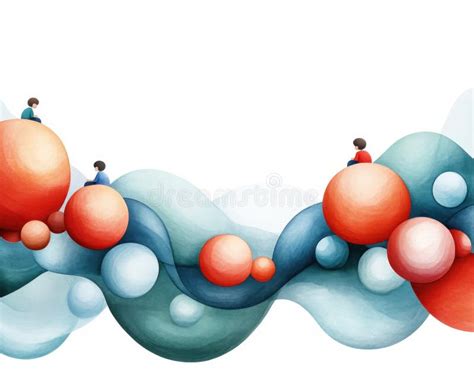 Artistic Depiction Of Cognition Focused Therapy Dynamic Visuals Showcasing Guidance And