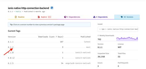 8 1 2 release as latest currently next · issue 135 · sneas ionic