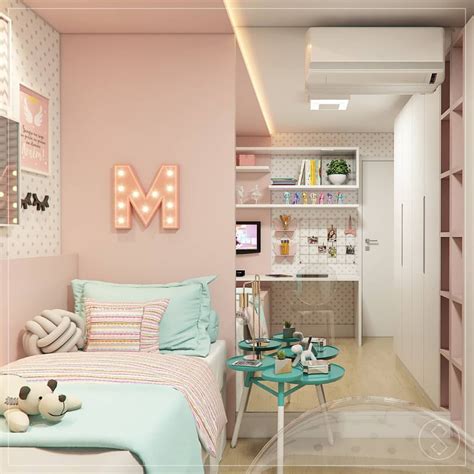 Pin Quarto Menina On