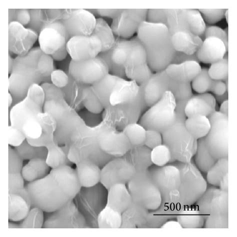 Typical Sem Image Showing A The As Prepared Ag Nanoparticles On Sio2 Download Scientific