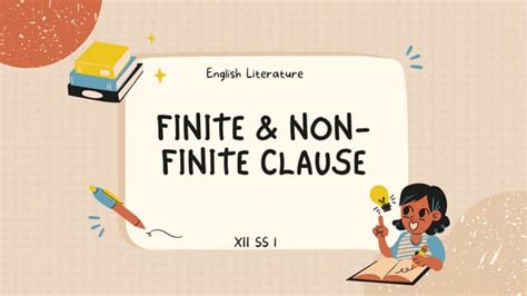 Presentation Finitie And Non Finite Clause Ppt