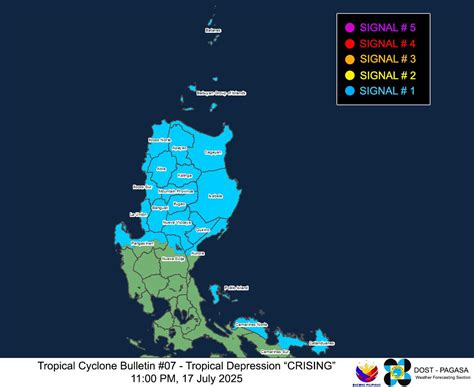 Dost Pagasa Tropical Cyclone Bulletin Nr 7 Tropical Facebook