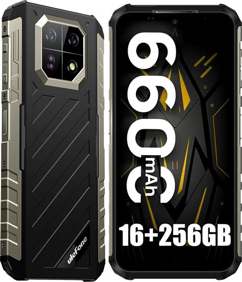 Rugged Phones Ulefone Armor 22 Rugged Smartphone 16 256GB 64MP 64MP Dual Cameras Android 13