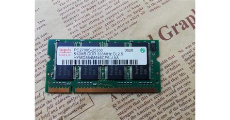 Memorie Ram Laptop Hynix 512mb Ddr1 333mhz Pc2700 Sodimm Arhiva Okazii Ro