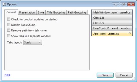 Real Tabs Preview Tabs Studio Blog Organizing Visual Studio Document Tabs