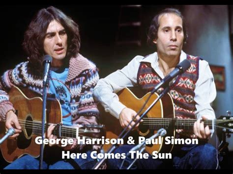 George Harrison And Paul Simon Here Comes The Sun ♪♪♪♪ Saturday Night