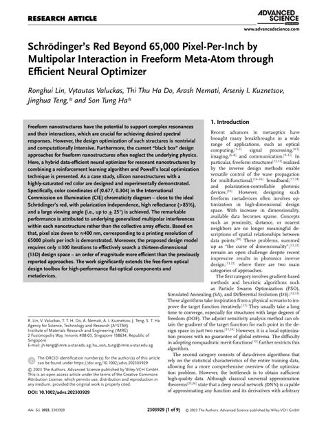 Pdf Schrödingers Red Beyond 65000 Pixel‐per‐inch By Multipolar