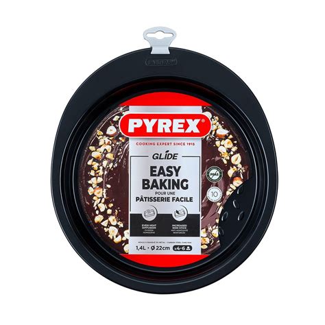 Pyrex Glide 25cm Στρογγυλή Φόρμα Κέικ ΚΩΤΣΟΒΟΛΟΣ Kotsovolosgr