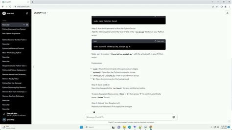 Run A Python Script At Startup Raspberry Pi Youtube