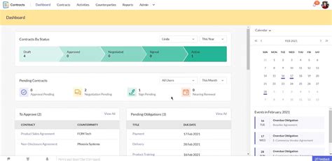 Zoho Contracts Zoho Partner