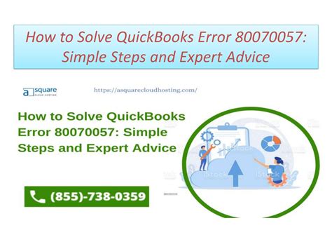 The Ultimate Guide To Troubleshooting Quickbooks Error 80070057 Smith