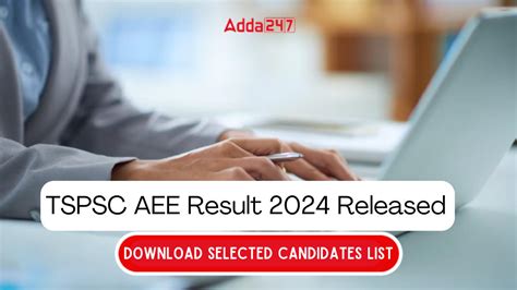 Tspsc Aee Result 2024 Out Check Selected Candidates List