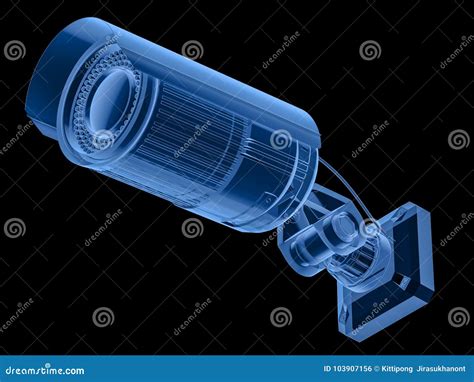 X Ray Security Camera Stock Illustration Illustration Of Record 103907156