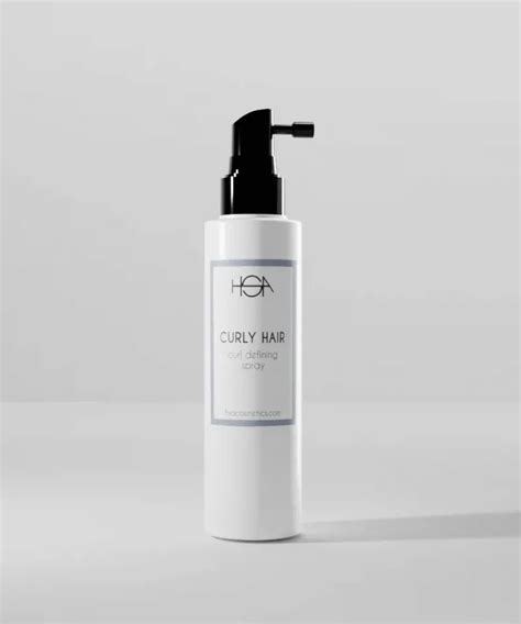 Hsa Cosmetics Curly Hair Curl Defining Spray