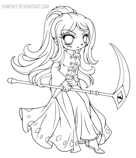 Harry Potter Chibi Coloring Page Subeloa11