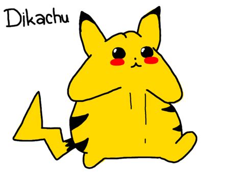 Dikachu Ii Rawfulart