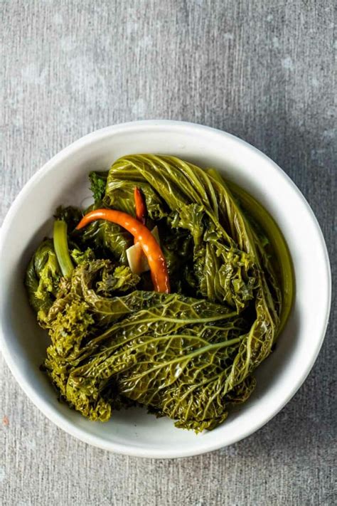 Chinese Pickled Mustard Greens Went Here 8 This