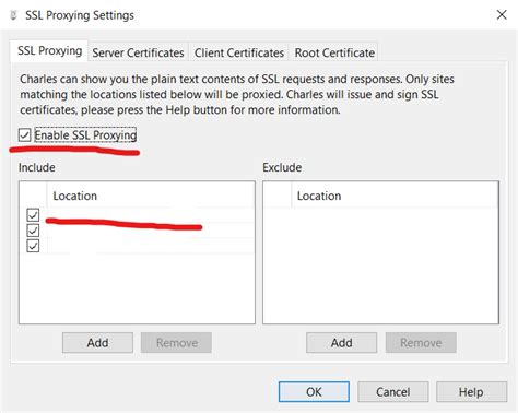 charles proxy ssl certificate not working stack overflow