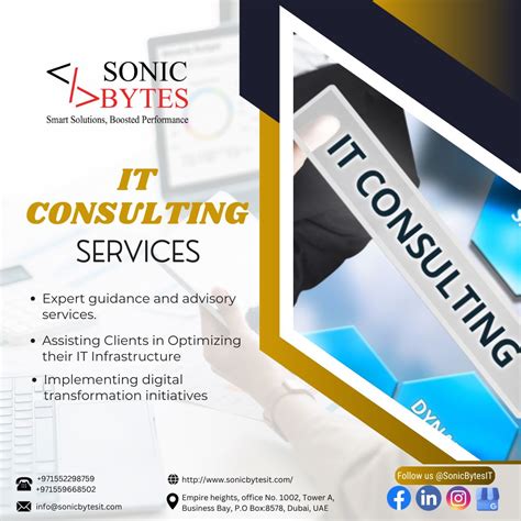 Boost Your Business With Sbits It Consulting Sonic Bytes Information