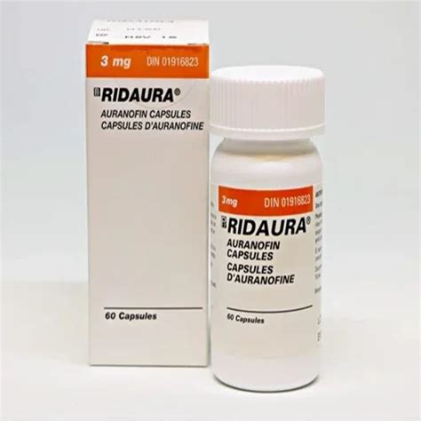 Ridaura Capsules At ₹ 5000box Auranofin Capsules And Tablets In