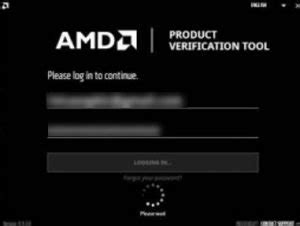AMD Product Verification Tool TSA