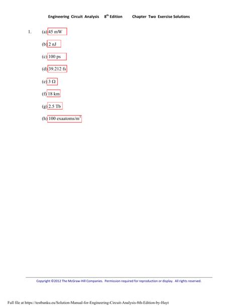 Engineering Circuit Analysis Th Editio