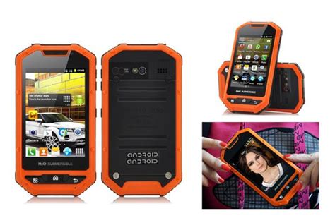 Android Rugged Mobile Phone Has A 3 5 Inch Display That Lets You Interact While Also Being