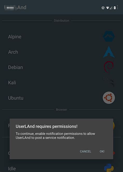 「ここでlinuxが使えたら」を解決するandroidスマホでlinuxを実行する方法 L Wi Androidlinuxterm15 Png ＠it