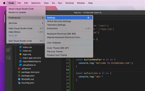 How To Format Code In Vs Code Visual Studio Code Kindacode