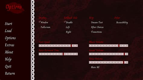 Steamy Romance Ren Py GUI Design By Jaime Scribbles Games